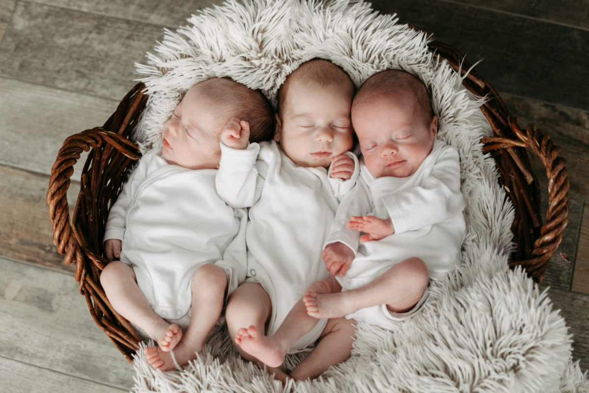 Newborn Fotoshooting mit Drillingen | Familie S. – bittermohn ...